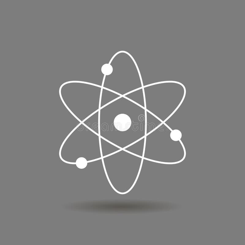 Atom icon stock vector. Illustration of cell, molecular - 93578654
