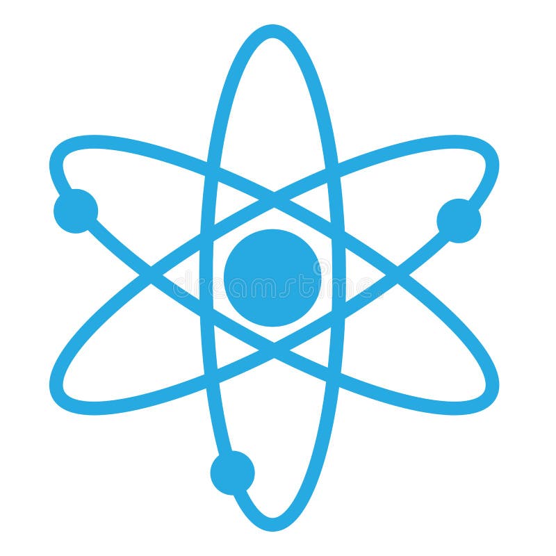 Atom Icon for Your Web Site Design, Logo, App, UI. Flat Style. Atom ...