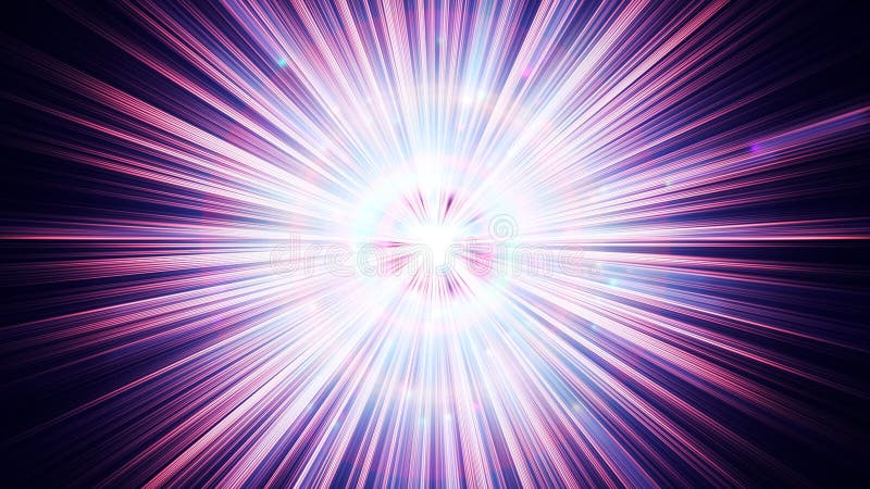 Atom Light Ray Glow Abstract Stock Illustration - Illustration of ...