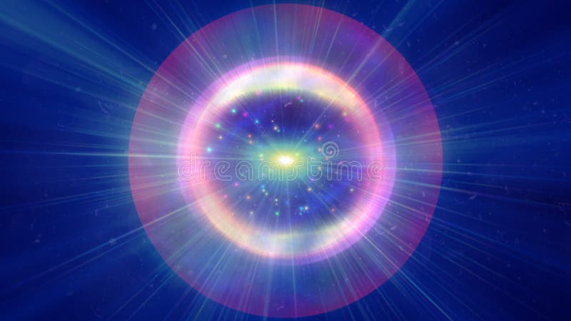 Atom Light Ray Glow Abstract Stock Illustration - Illustration of ...