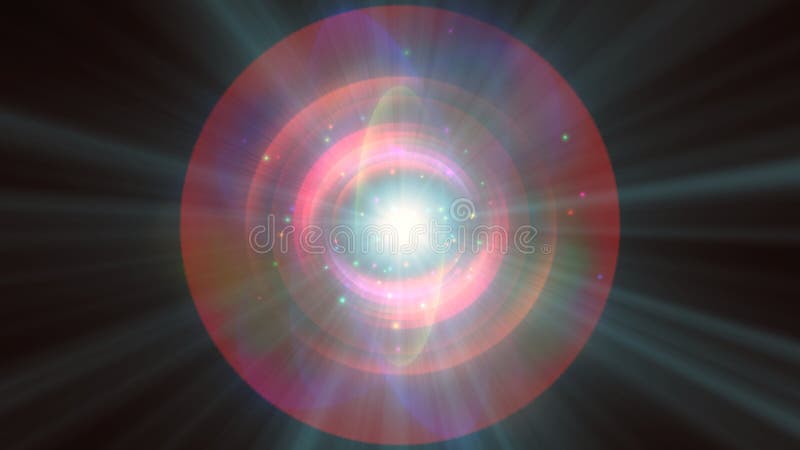 Atom Light Ray Glow Abstract Stock Illustration - Illustration of ...