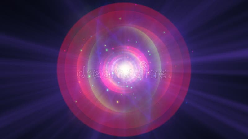 Atom Light Ray Glow Abstract Stock Illustration - Illustration of ...