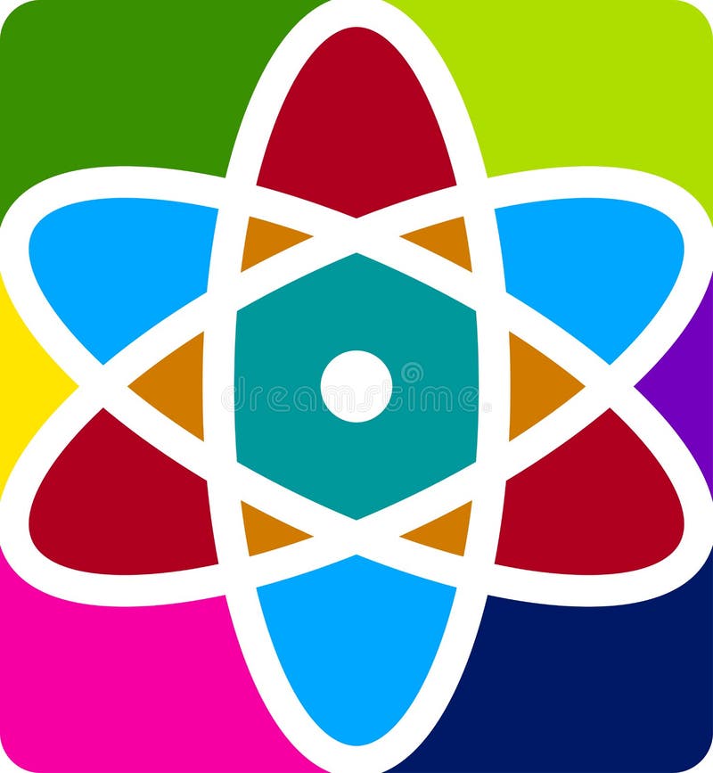 Atom stock vector. Illustration of atom, fuel, planet - 18543145