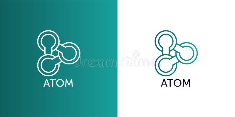 Atom Logo. the Atom Path World of Science Logo Graphic Design Icon ...