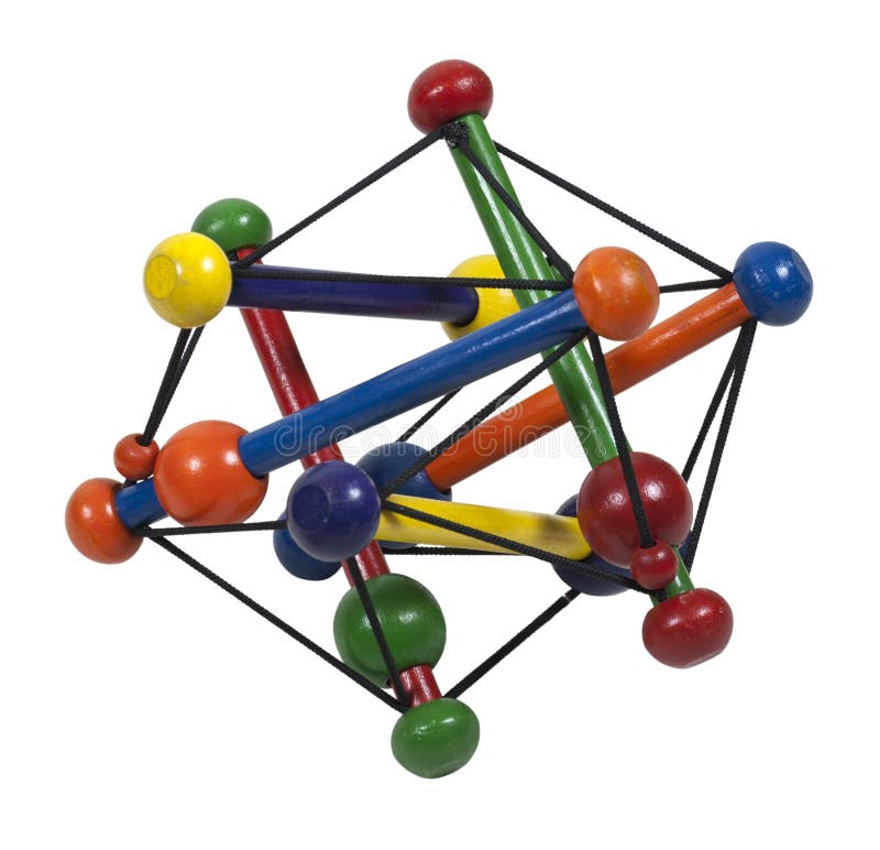 Atom Model stock image. Image of science, model, nucleus - 18193881