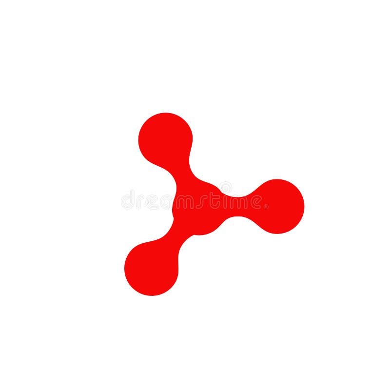 Atom Molecule Logo Icon Design Template Stock Vector - Illustration of ...