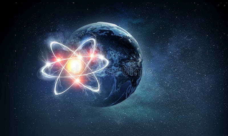 Astronomy Concept Backdrop. 3d Rendering Stock Illustration ...