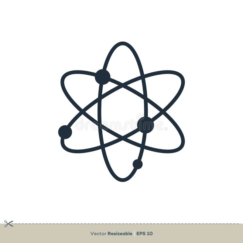 Atom Nuclear Icon Vector Logo Template Illustration Design. Vector EPS ...