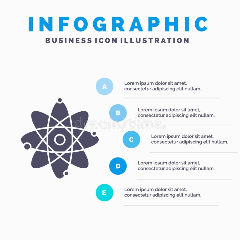 Atom, Nuclear, Molecule, Chemistry, Science Infographics Template for ...