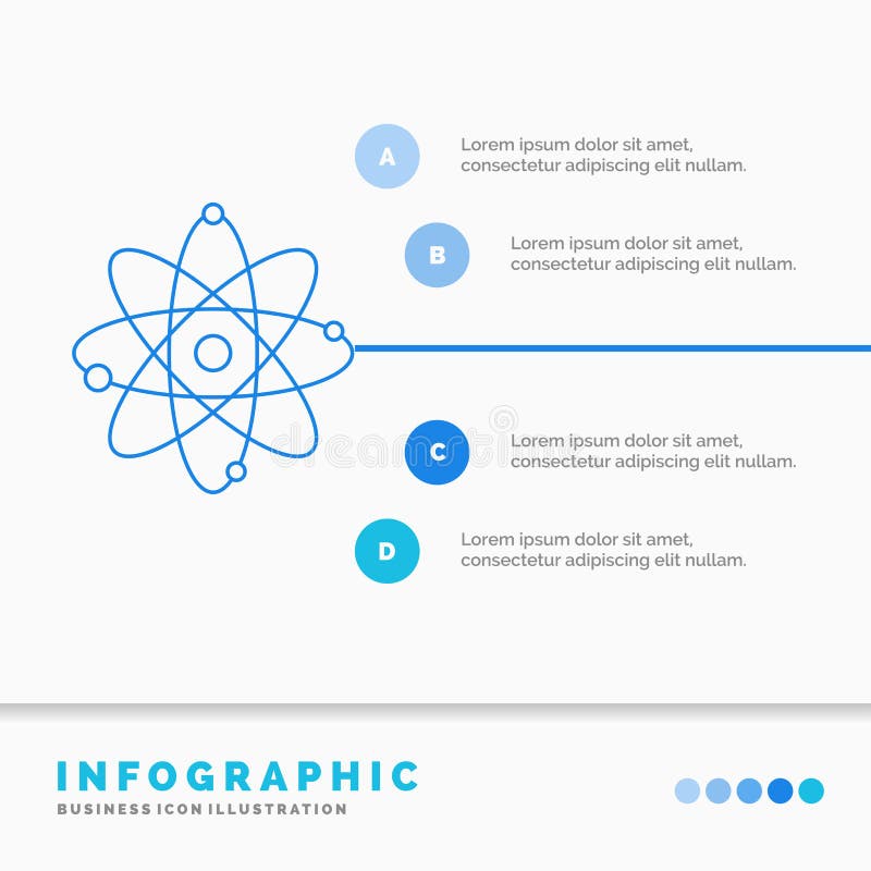 Atom, Nuclear, Molecule, Chemistry, Science Infographics Template for ...