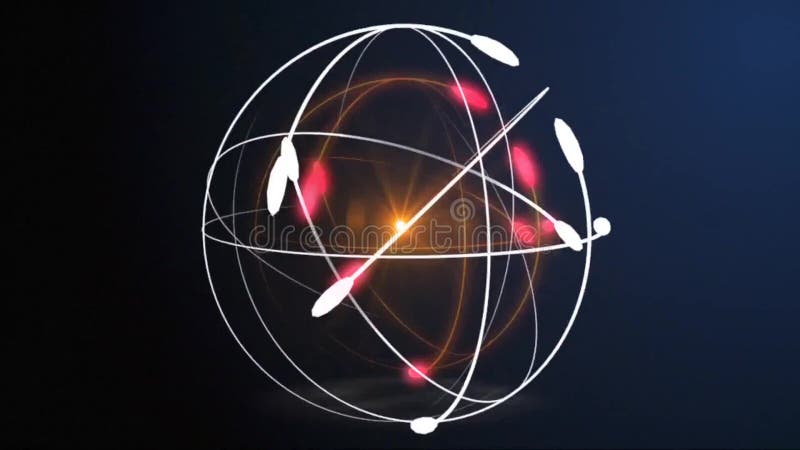 Exploding atom stock footage. Video of circulating, cells - 91658196