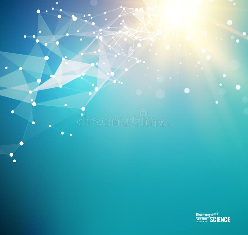 Science Design Vector Template. Cover Annual Report in A4 Size. Stock ...