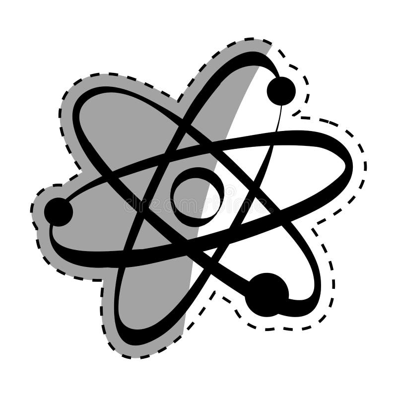 Atom science molecule stock illustration. Illustration of chemical ...