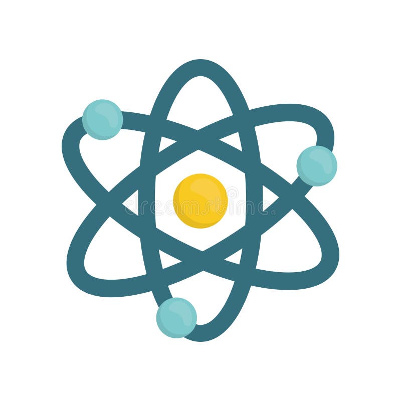 Atom science molecule stock illustration. Illustration of molecule ...