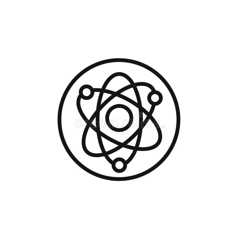 Atom Scientific Icon Vector Set Collection for Web Stock Vector ...