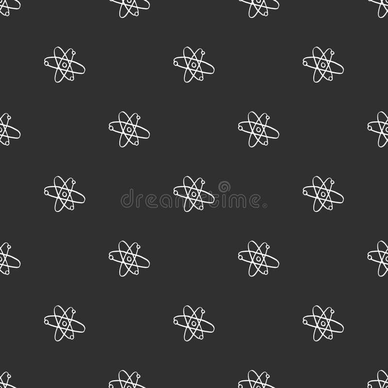 Atom Symbol Vintage Label, Grunge Textured Retro Badge, Typography ...