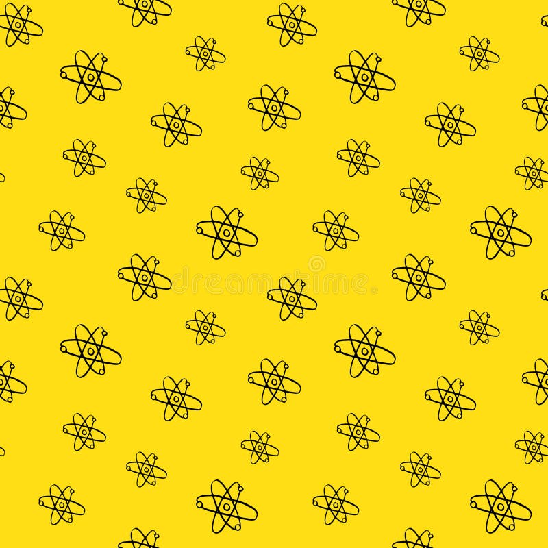 Atom Symbol Vintage Label, Grunge Textured Retro Badge, Typography ...