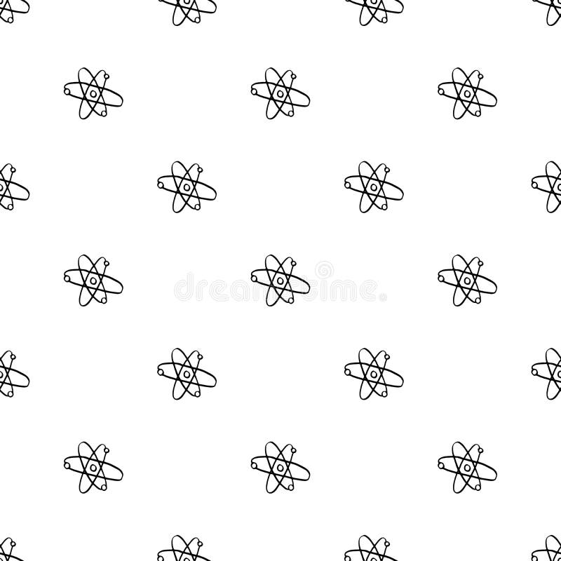 Atom Symbol Vintage Label, Grunge Textured Retro Badge, Typography ...