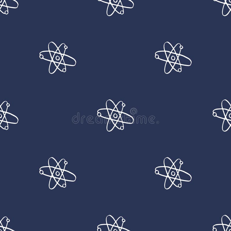 Atom Symbol Vintage Label, Grunge Textured Retro Badge, Typography ...