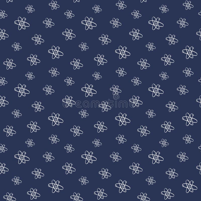 Atom Symbol Vintage Label, Grunge Textured Retro Badge, Typography ...