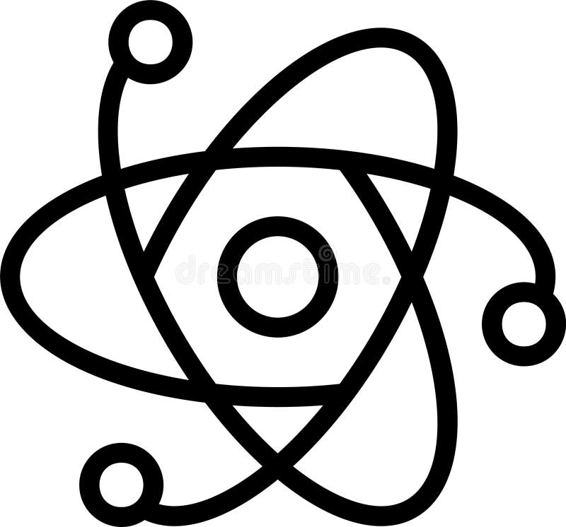 Atom Symbol Vintage Label, Grunge Textured Retro Badge, Typography ...