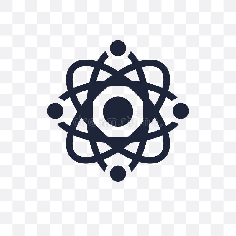 Atom Transparent Icon. Atom Symbol Design from Science Collection Stock ...