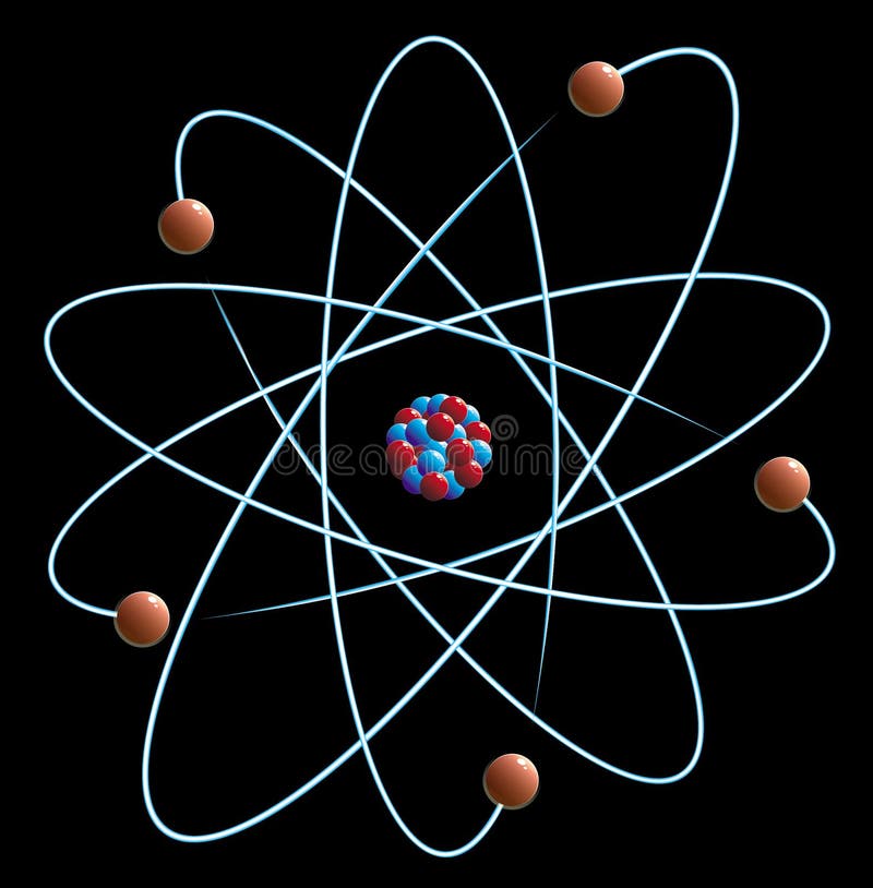 Atome illustration stock. Illustration du atomes, particules - 626685