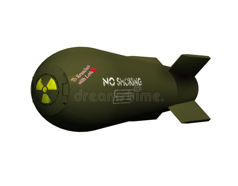 Atomic Bomb stock illustration. Illustration of attack - 67747105