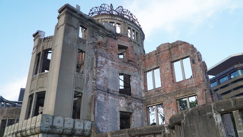 The Atomic Bomb Dome, Hiroshima, Japan Editorial Image - Image of peace ...