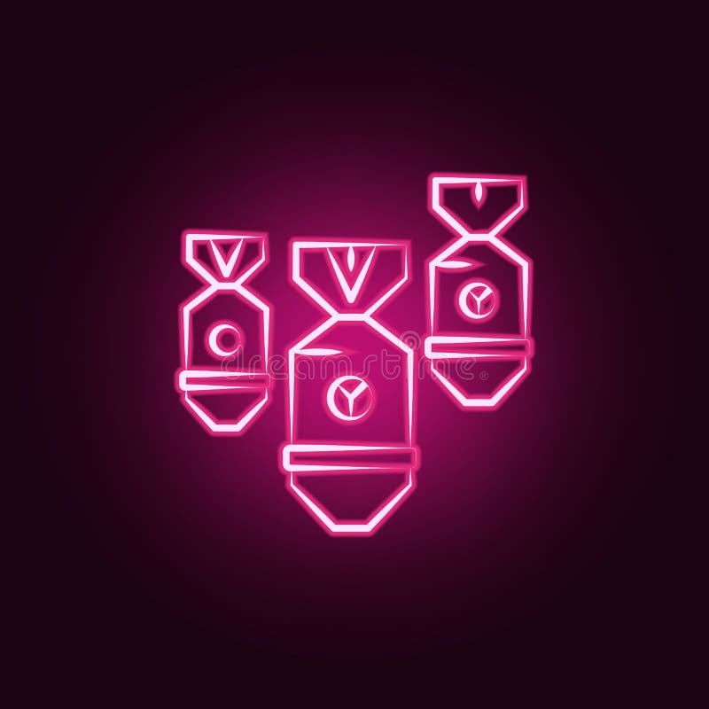 Nuclear Explosion Icon. Elements of Natural Disasters Icon. Premium ...