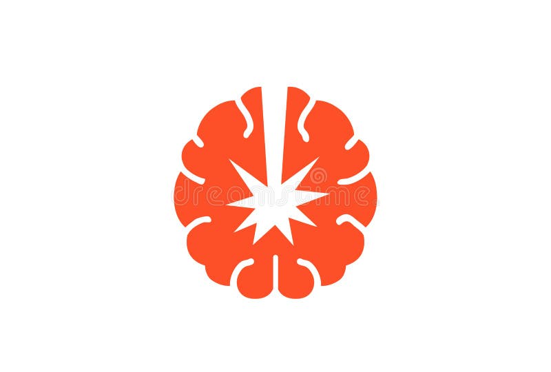 Atomic brain stock vector. Illustration of anatomy, nuclear - 12917200