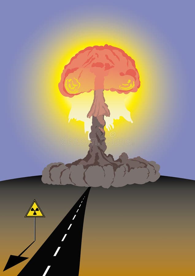 Atomic Cloud stock vector. Illustration of cloud, atom - 9687011