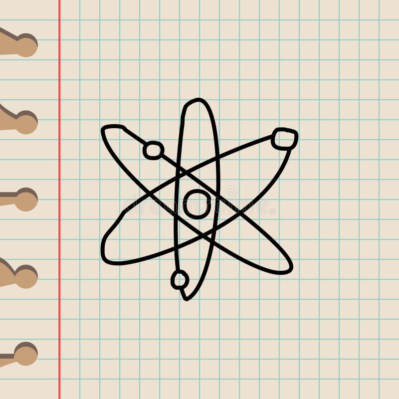 Atomic Elements Sketch Nolan Icon. Simple Thin Line, Outline Vector of ...