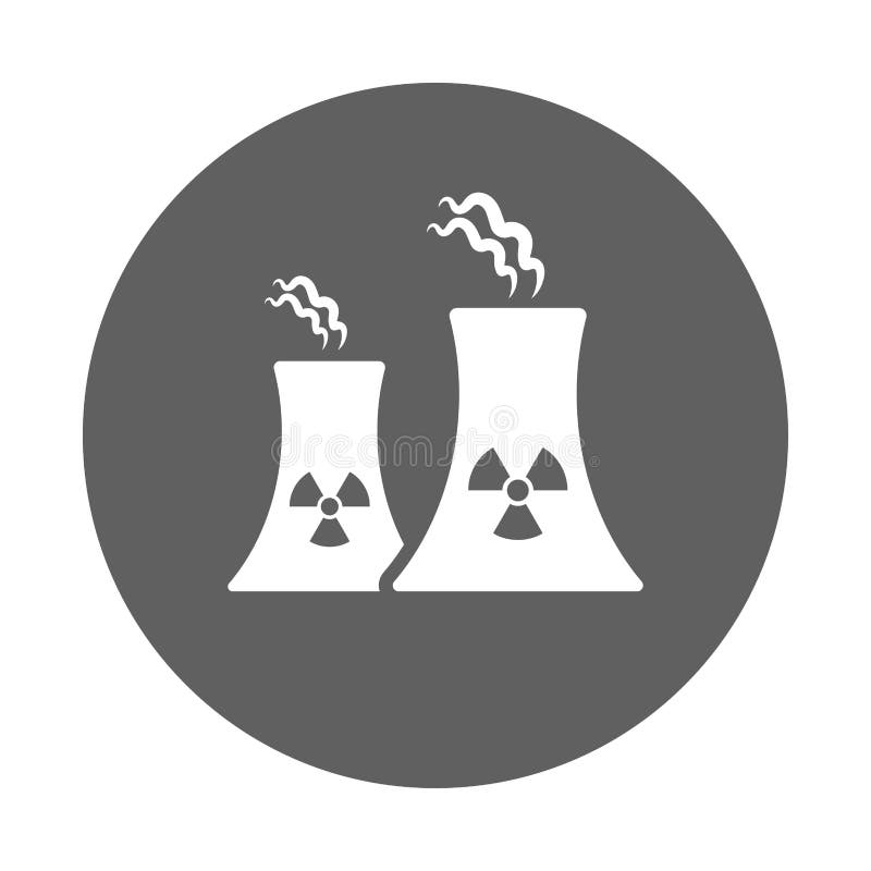 Atomic, Energy, Nuclear, Power Icon. Gray Vector Graphics Stock Vector ...