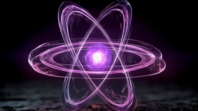Atomic Energy Structure stock video. Video of atomicnumber - 377321281