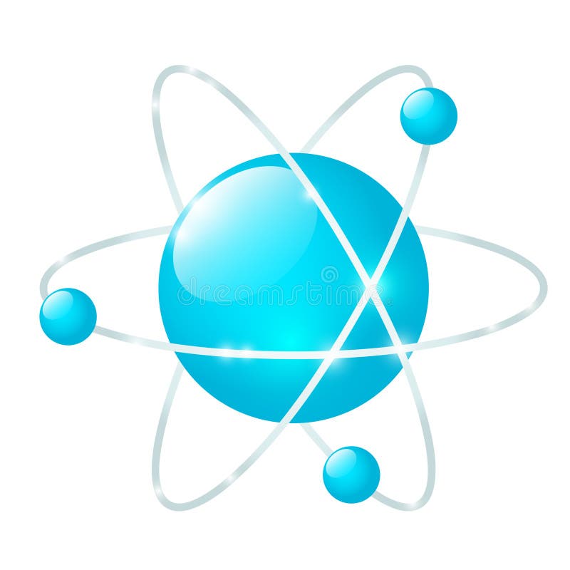Atomic icon stock vector. Illustration of design, engineer - 24550554