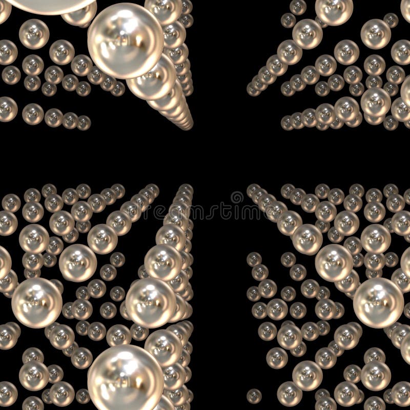 Atomic Interminable Crystal Cell Stock Illustration - Illustration of ...