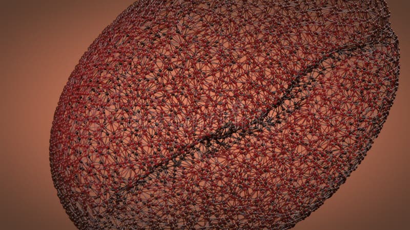 Coffee Bean Explosion. 3d Animation Alpha Channel Stock Video - Video ...