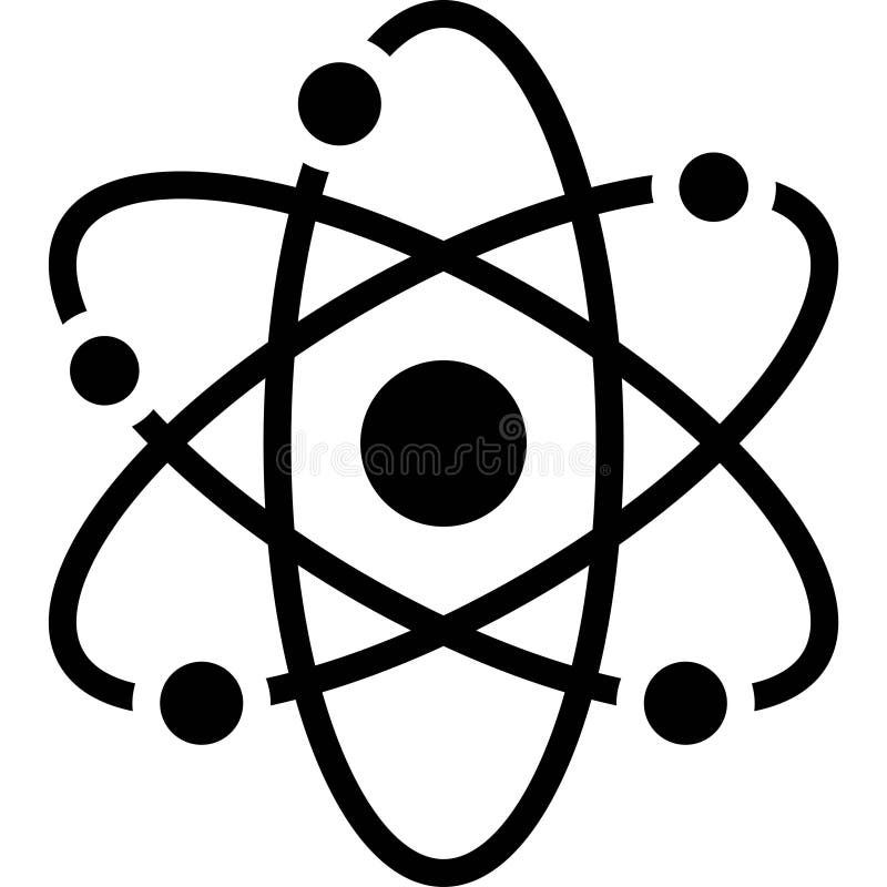 Atomic Mass Icon, Vaccine Development Related Vector Stock Vector ...