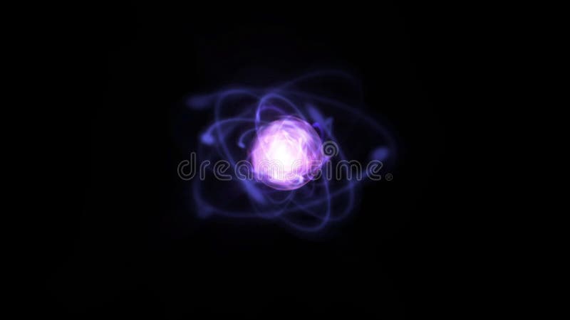 Atomic 003: a Microscopic Atomic Particle System Stock Footage - Video ...