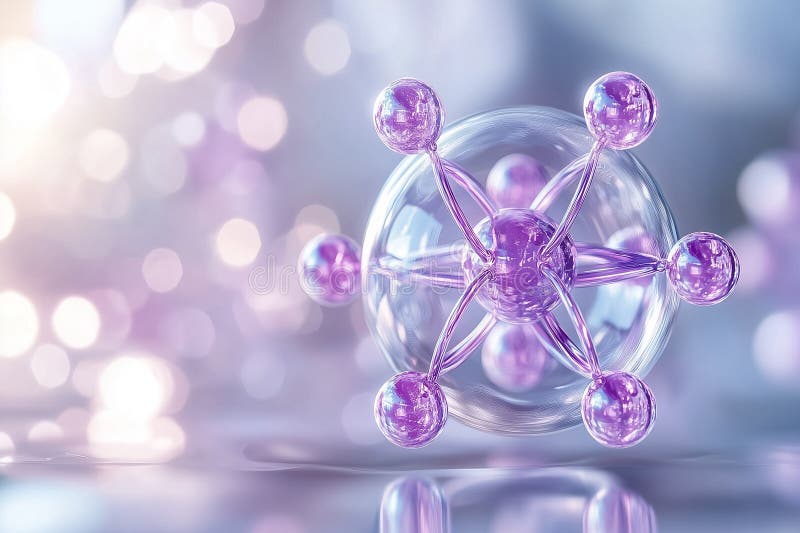 An Atomic Model Beautifully Illustrates Electrons Circling a Nucleus ...