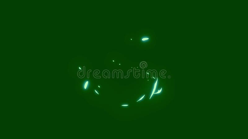 Atomic Motion with Green Screen Background Stock Video - Video of ...