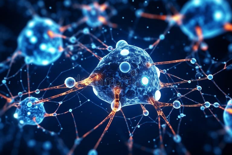 Atomic Neural Network Structure in the Brain, Generative Ai Stock ...