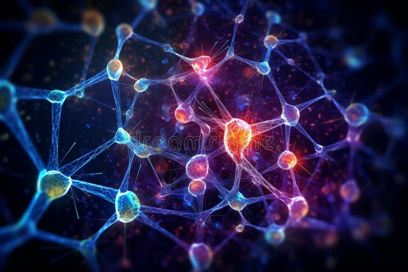 Atomic Neural Network Structure in the Brain, Generative Ai Stock ...