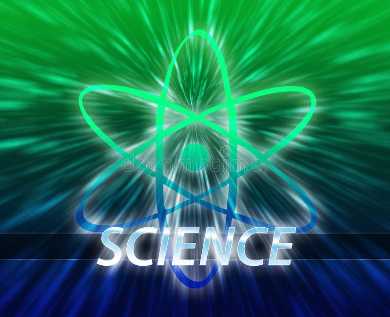 Atomic Nuclear Energy Science Stock Illustration - Illustration of fuel ...
