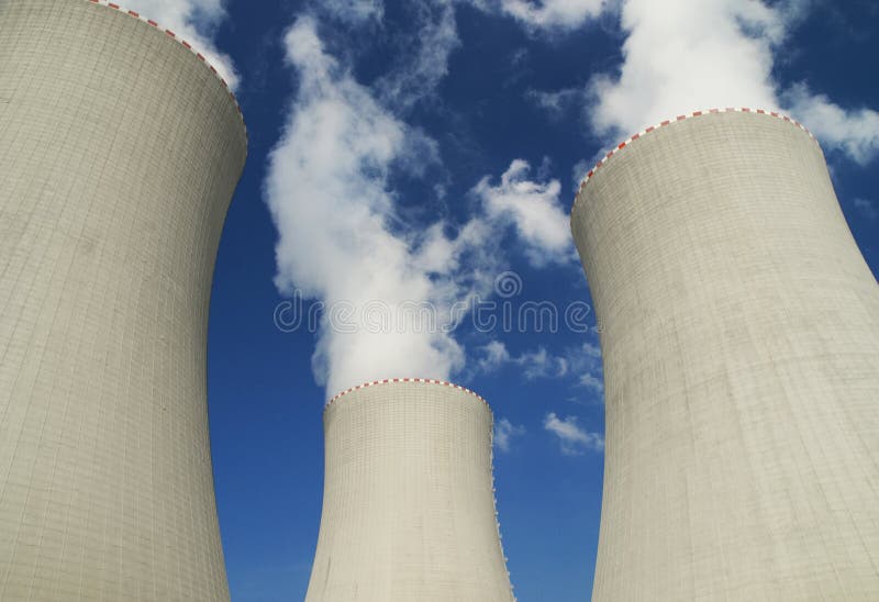 Atomic power station stock photo. Image of atmosphere - 11099786