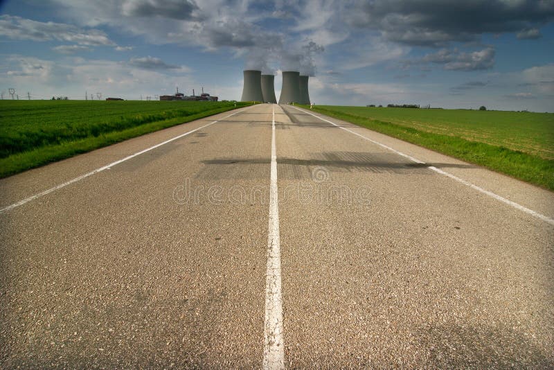Atomic power station stock photo. Image of reactor, electricity - 5817096