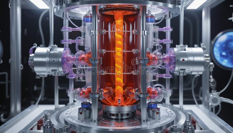 Atomic Precision Chamber in Action Stock Photo - Image of optical ...