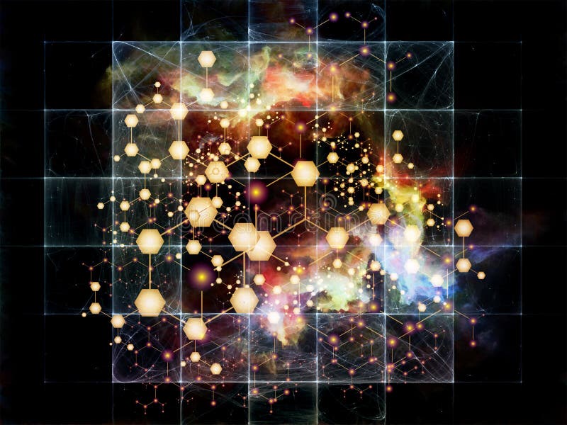 Atomic Radiation stock illustration. Illustration of education - 175656108