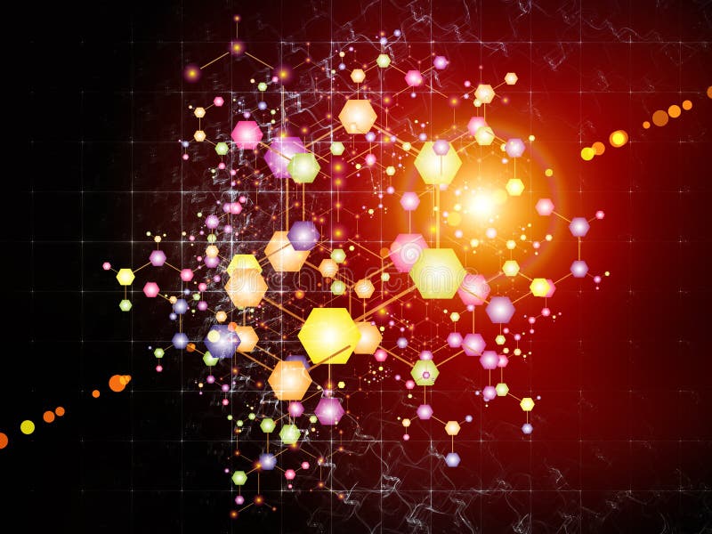 Atomic Radiation stock illustration. Illustration of life - 180598241